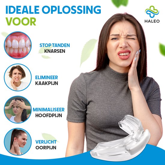 Haleo® Anti Snurk Beugel - Knarsbitje - Anti Snurk - Snurkbeugel - Voor ...