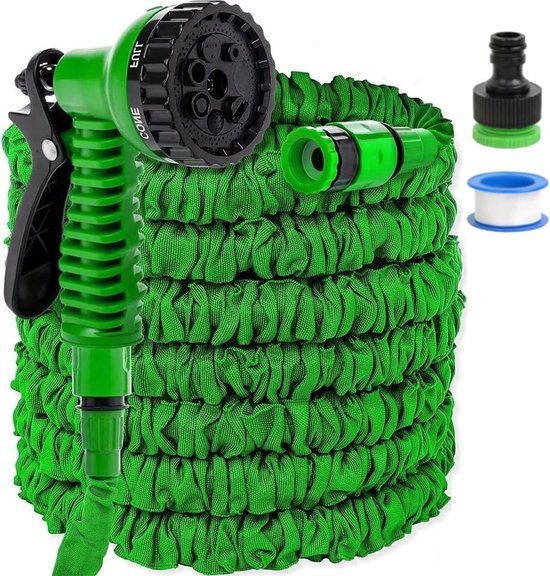Tuinslang 30 meter flexibele waterslang met 7 sproeipatronen ...