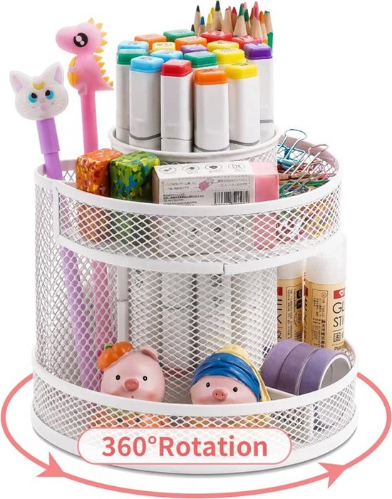 Al-Baari Penhouder, 17,5 x 6,5 cm, 360 ° draaibare multifunctionele ...