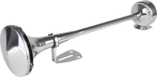 Claxon toeter - 520 mm - chrome - 120 decibel - luchthoorn | bol