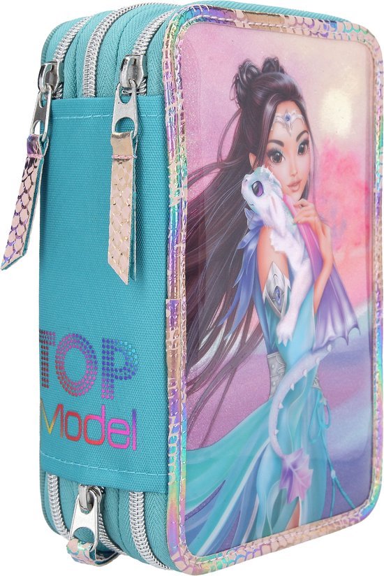 Topmodel 3-vaks Etui - Fantasy Model BLING | bol