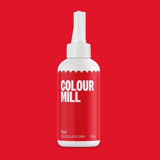 Colour Mill Choco Drip - Rood - 125g | bol