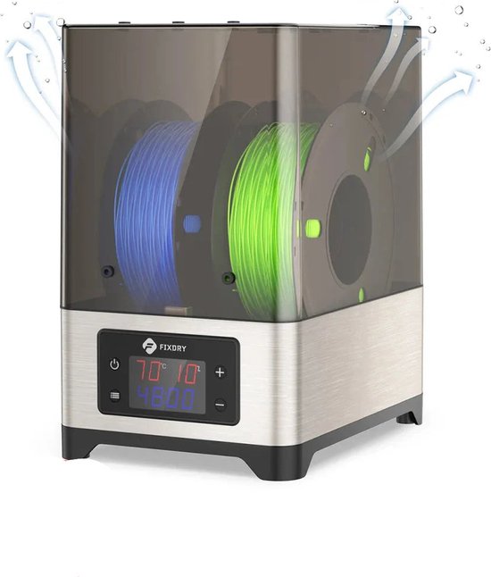 Filament Droger Doos voor 3D-Printer - Houd Filament Droog Tijdens 3D ...