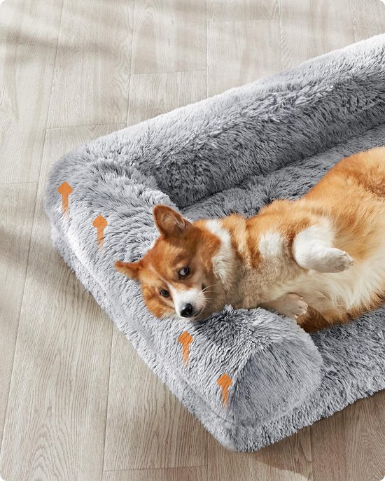 FluffyHug Groot hondenbed voor middelgrote honden, hondenbed van ...