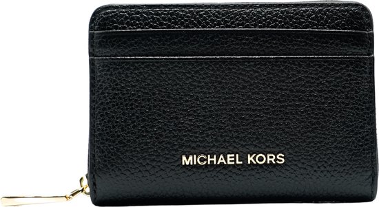 Michael Kors SM ZA Coin Card Case Dames Portemonnee Jet Set - Zwart | bol