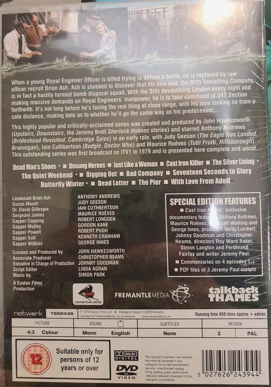 Danger Uxb The Comp Series Special Ed (Dvd), Anthony Andrews | Dvd's | bol