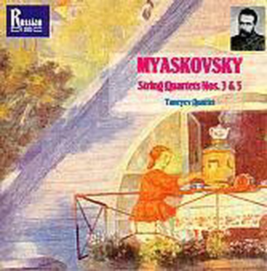 Myaskovsky: String Quartets 3 & 5, Taneyev Quartet | CD (album) | Muziek | bol