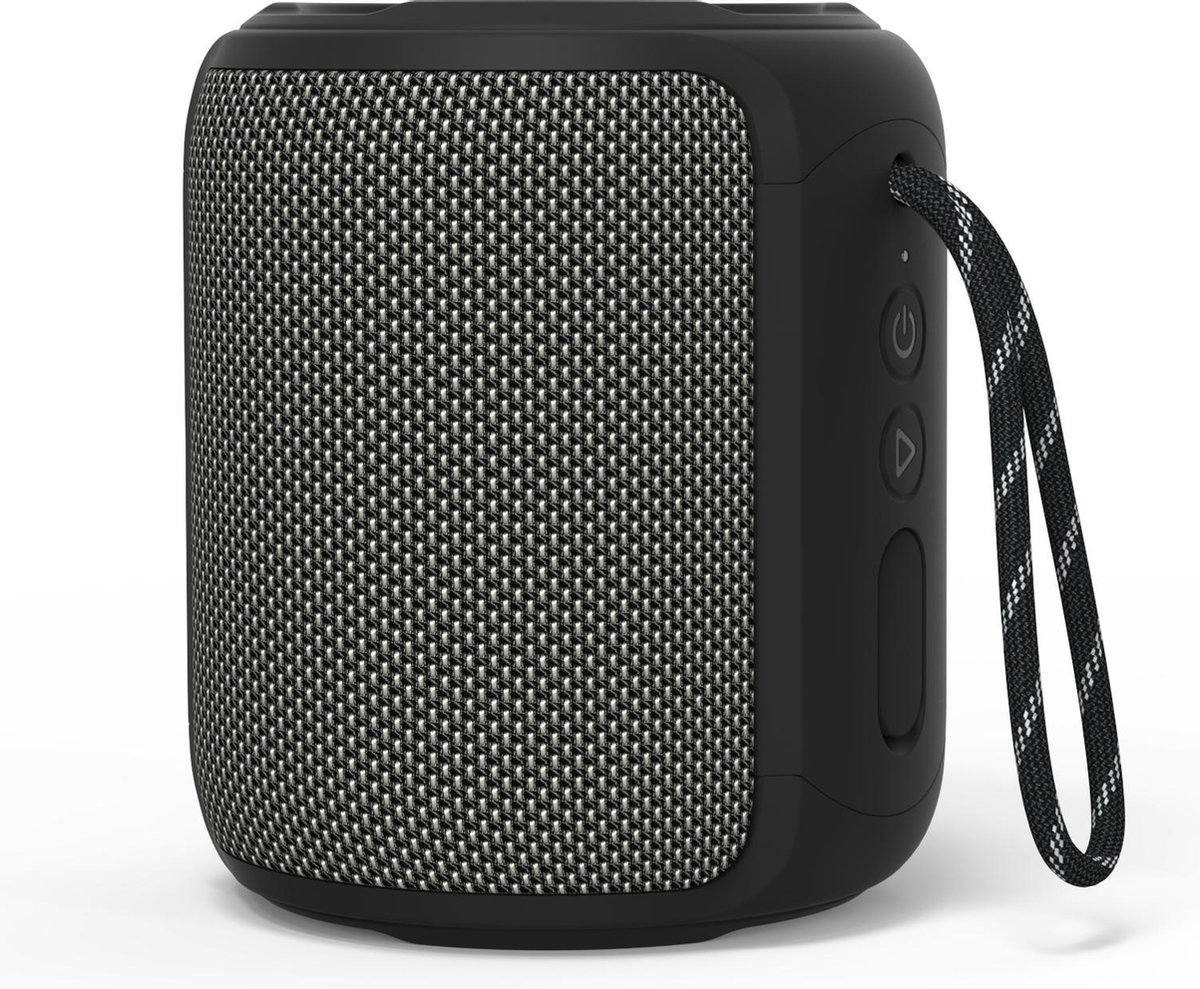 MIIEGO - AXTIVE M2 - draagbare waterdichte bluetooth speaker - Zwart - outdoor speaker | bol.com