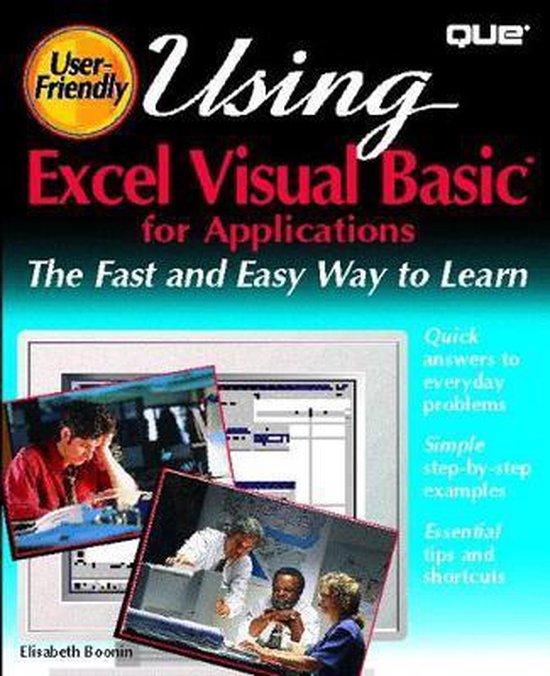Using Excel Visual Basic for Applications, Que Publishing ...
