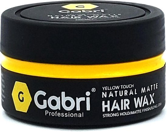 Gabri Hair Wax Yellow Touch 150ml haargel-haarwax | bol