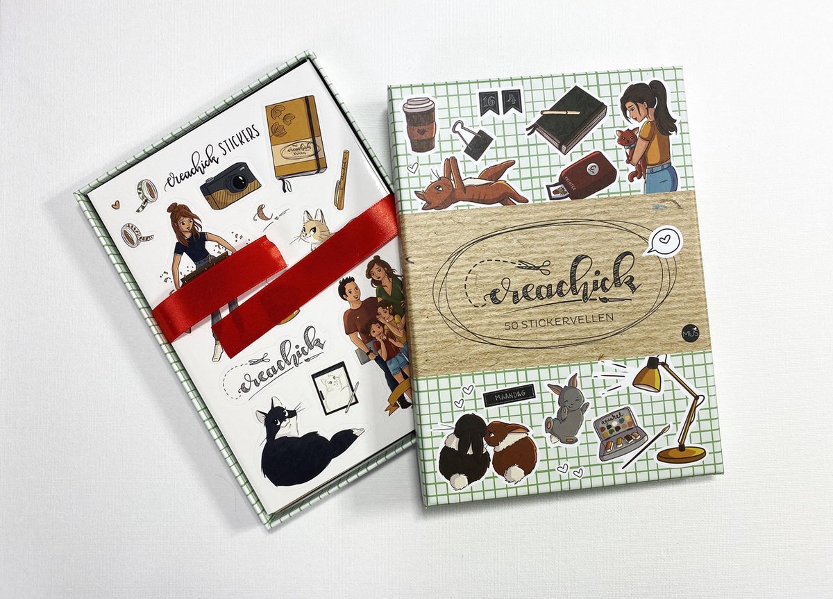 Creachick stickervellen | bol.com