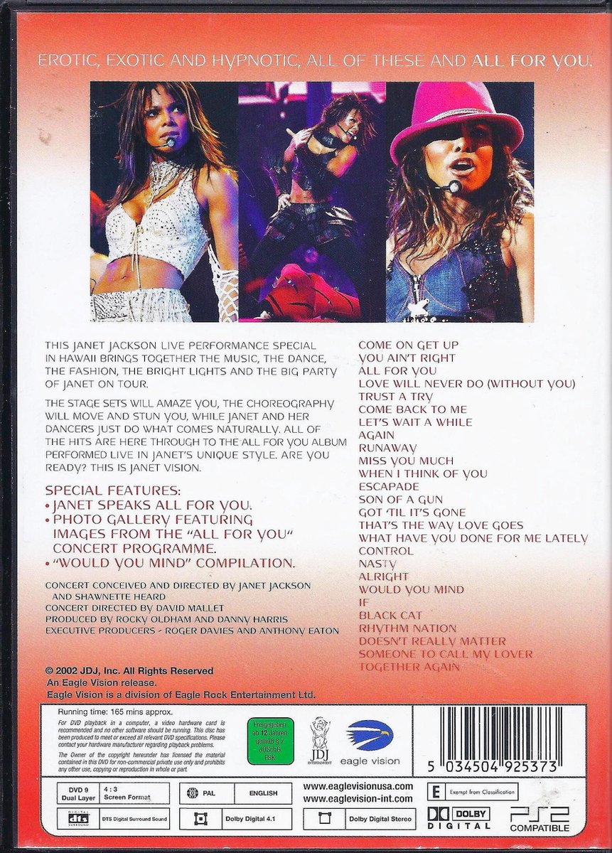 bol.com | Janet Jackson - Live In Hawai (Dvd) | Dvd's
