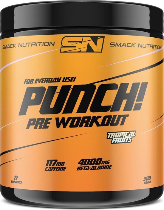 Smack Nutrition - Punch (Medium) Pre Workout / Pre-Workout / Preworkout ...