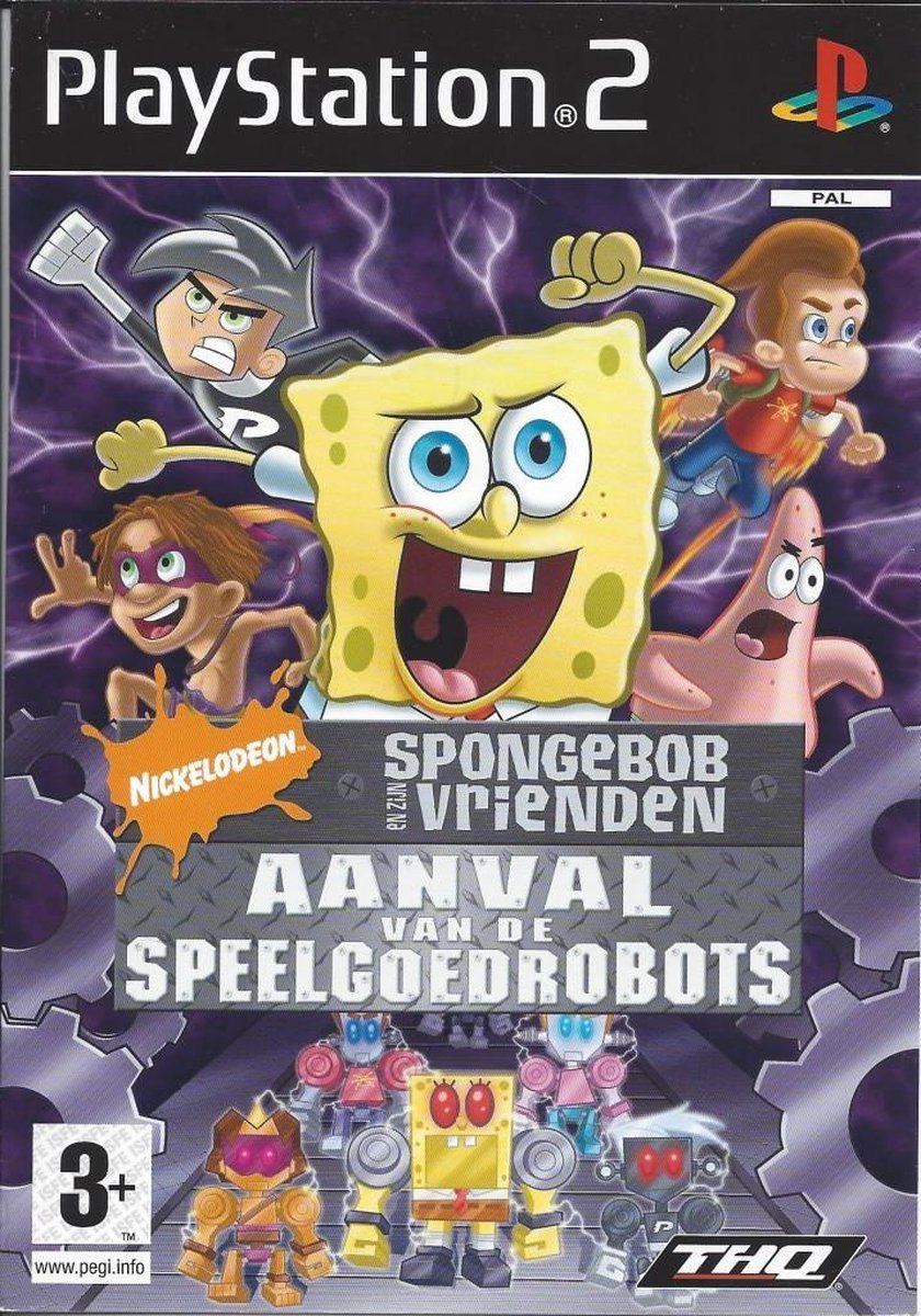 Spongebob - Aanval Van De Robots | Games | bol