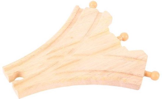 BigJigs Drie wegen splitsing - set van 2 | bol.com
