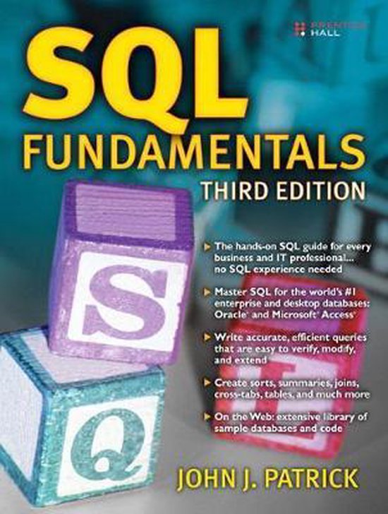 SQL Fundamentals | 9780137126026 | John Patrick | Boeken | bol.com