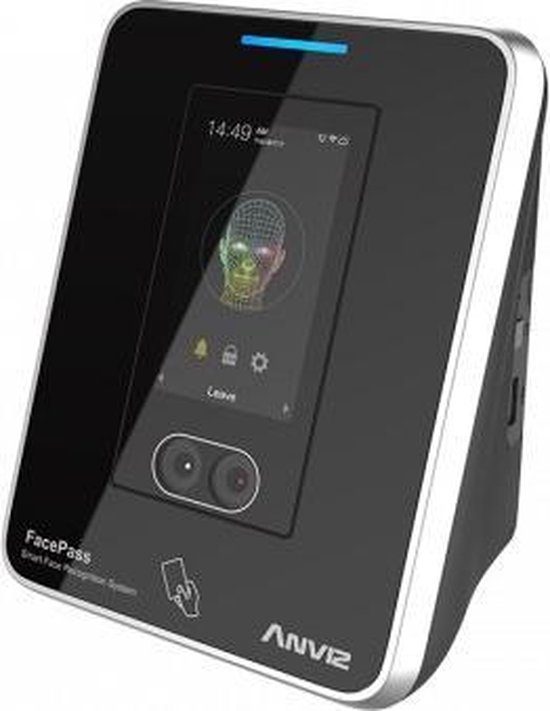 Anviz FacePass 7 Pro biometrische gezichtsherkenning en RFID kaart ...
