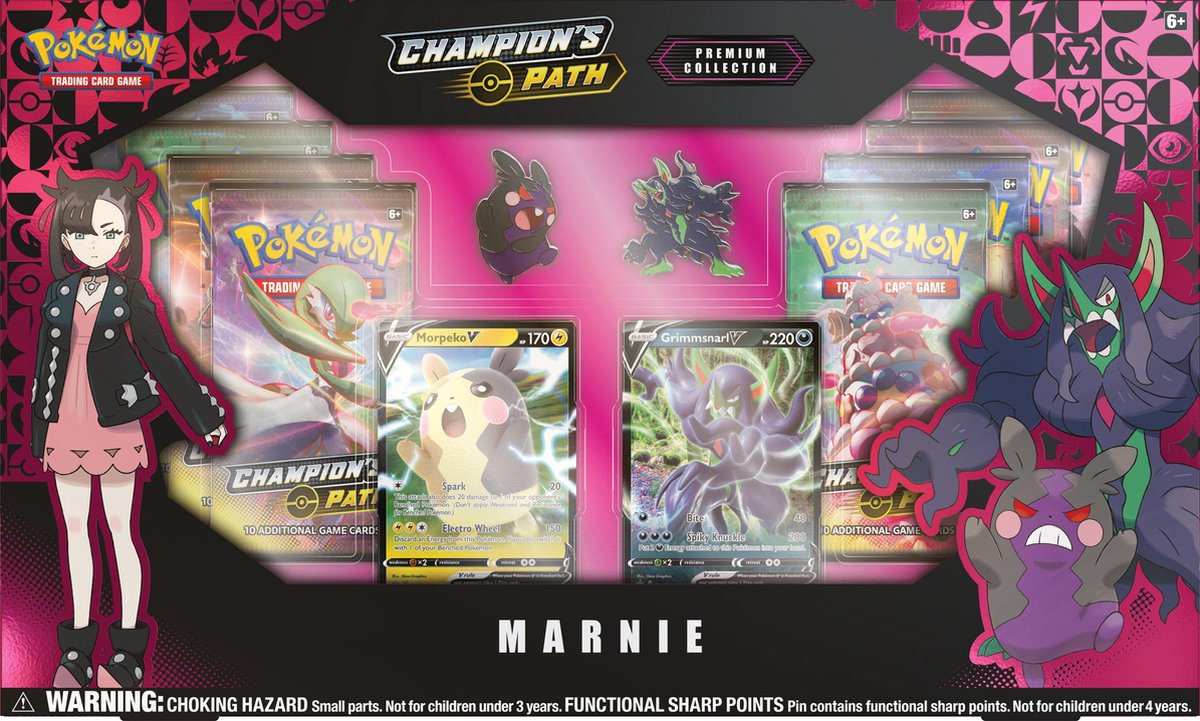 Pokémon Champion's Path Premium Collection Marnie - Pokémon Kaarten | Games | bol.com