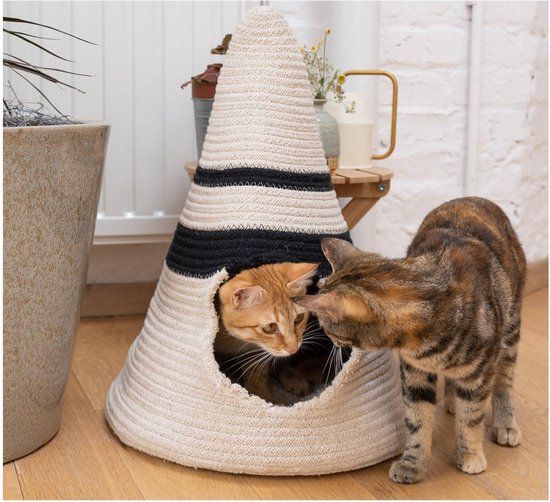 Fantail | Tipi Berber Caramel 50X50X40 | bol