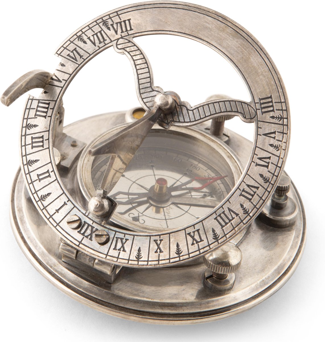 Authentic Models - Zeemans Kompas "Mariner's Compass" 9 x 9 x 3cm | bol.com