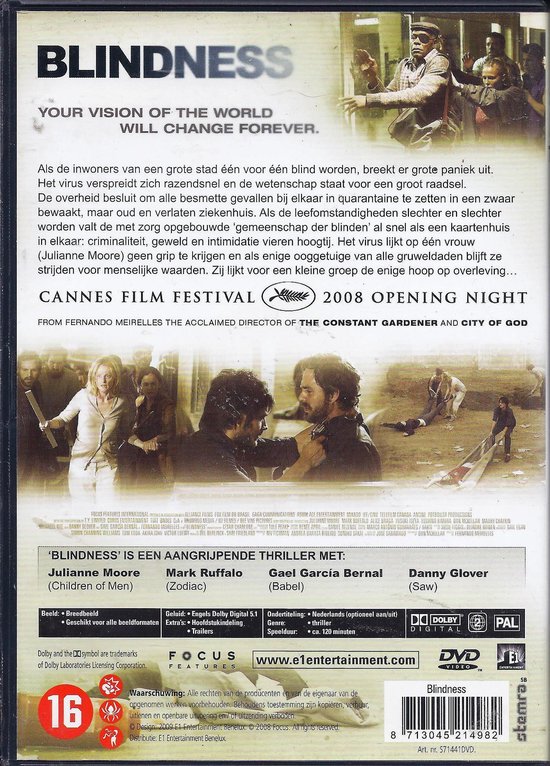 Blindness (Dvd), Yoshino Kimura | Dvd's | bol