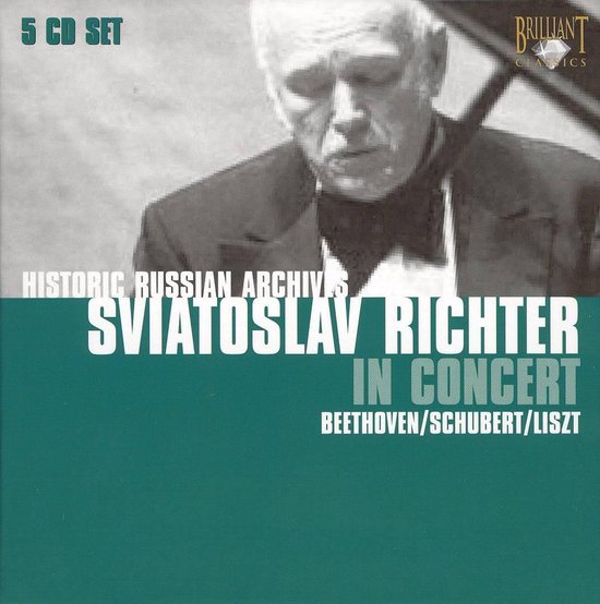Richter In Concert, Russian Archives, Sviatoslav Richter | CD (album) | Muziek | bol.com