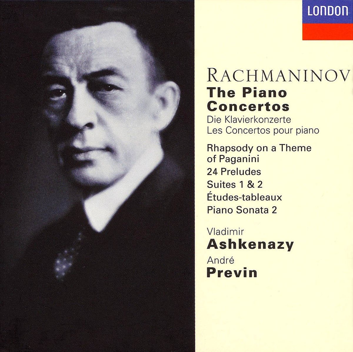 Vladimir Ashkenazy - Piano Works, Andre Previn | CD (album) | Muziek | bol.com