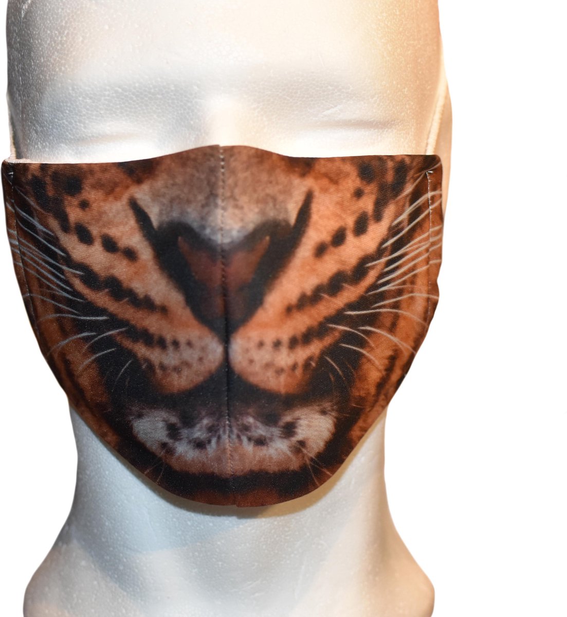 Mondkapje luipaard maat MAN | Mondmasker met neusbeugel | Mondkapjes ...
