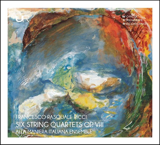 Francesco Pasquale Ricci: 6 String Quartets, Op. VIII | 8051773570636 ...