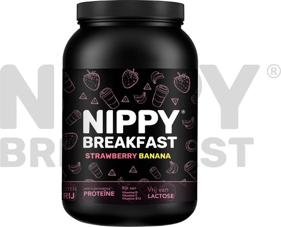 Nippy® Breakfast - Strawberry Banana - 15/ 20 Ontbijtjes - Ontbijtdrank - Shake -... | bol