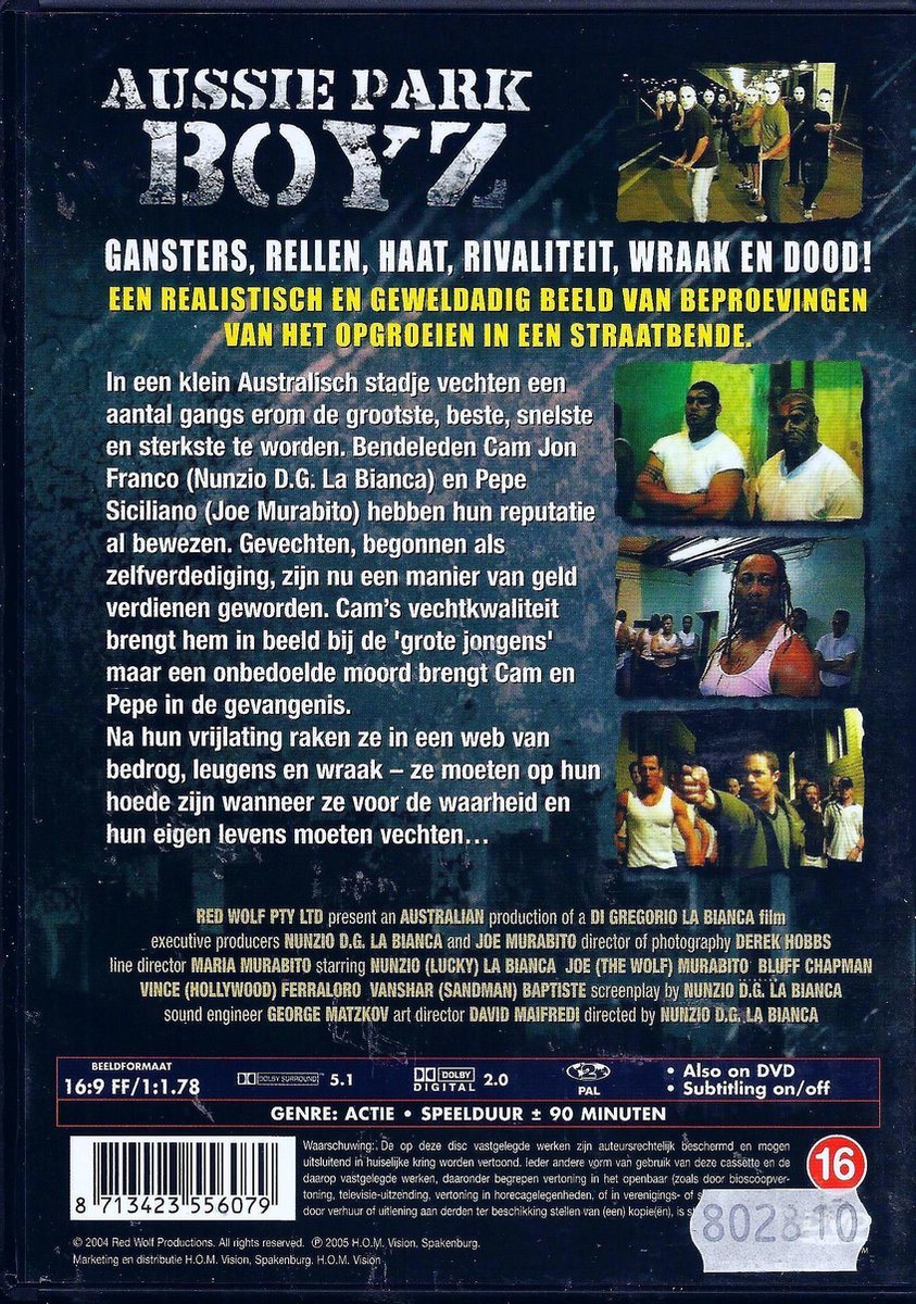 Aussie's Park Boyz (Dvd), Vanshar Baptiste | Dvd's | bol.com