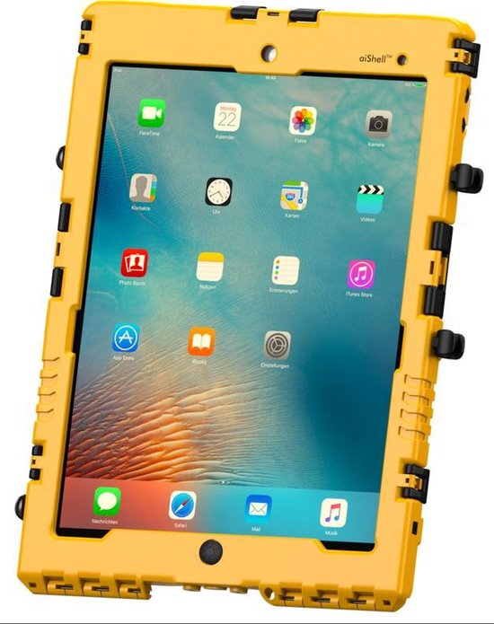 aiShell 10 heavy-duty case iPad 10.2 - Oranje | bol