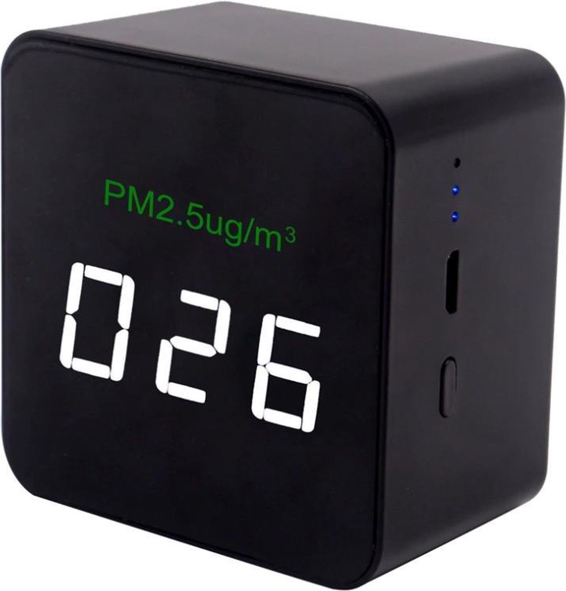 Luchtkwaliteit meten binnen - fijnstofmeter - luchtkwaliteitsmeter - PM ...