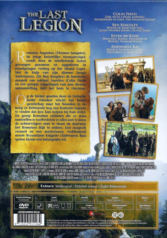 The Last Legion (Dvd), Colin Firth | Dvd's | bol