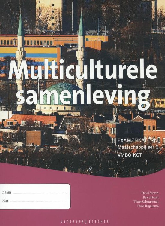 Multiculturele samenleving Maatschappijleer 2 VMBO KGT examenkatern | 9789086741380 |... | bol