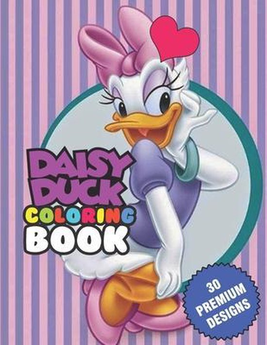 Daisy Duck Coloring Book, Ignace C Genereux | 9798563648937 | Boeken | bol