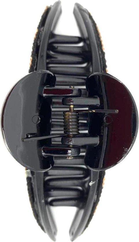 Haarklem - Haarspelden - Haarclip - Bruin/Zwart - 10.5 cm | bol