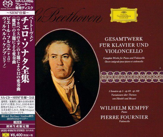Pierre Fournier / Wilhelm Kempff: Ludwig van Beethoven –, Wilhelm ...