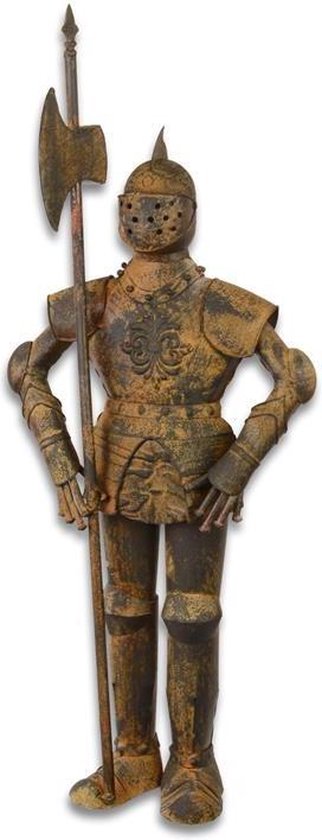 Beeld - Ridder Harnas - Ijzeren beeld Uniform - 90 cm hoog | bol.com