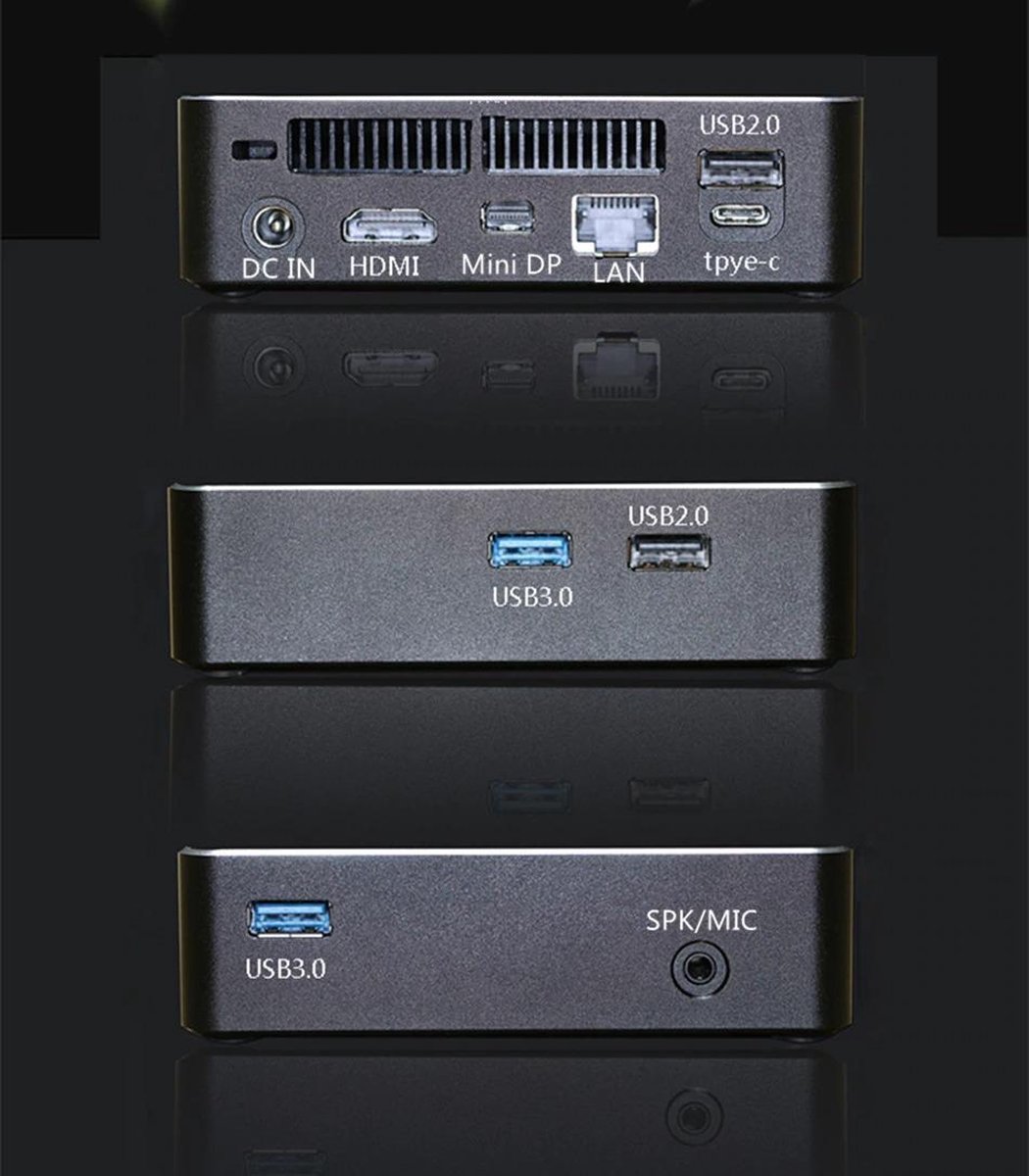 ElectronicWorks Mini Cube - Intel Core i5- 8350U - 8GB Ram - 128 SSD ...