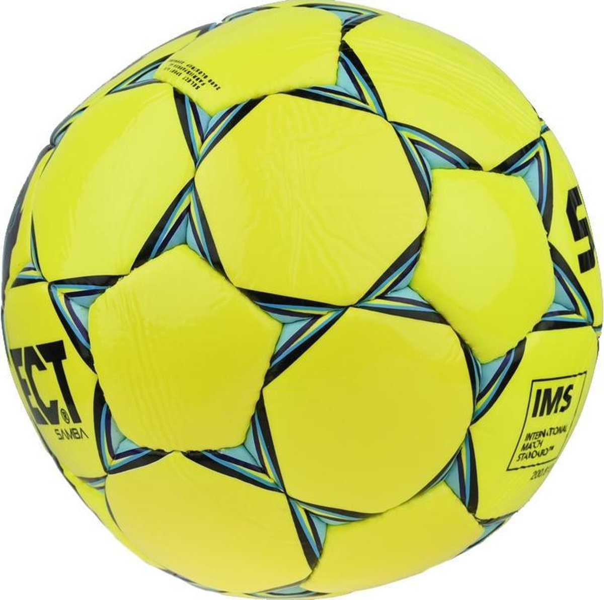 Select Samba IMS Ball SAMBA YEL-BLK_5, Unisex, Geel, Voetbal | bol.com
