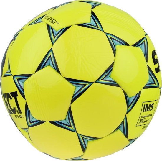 Select Samba IMS Ball SAMBA YEL-BLK_5, Unisex, Geel, Voetbal | bol.com