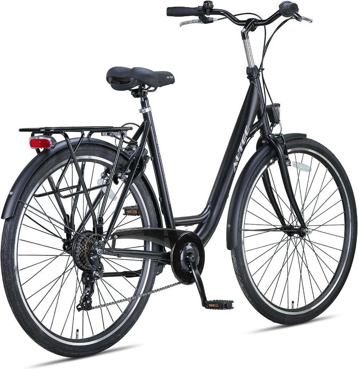 Altec Metro Damesfiets 28 inch 49cm Zwart 7v | bol.com