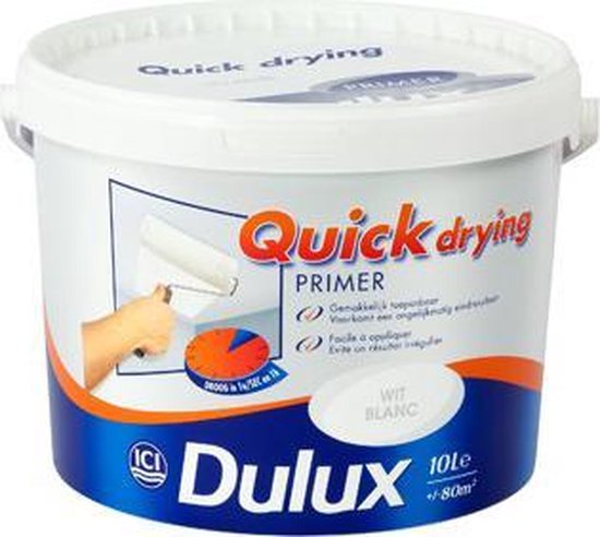 Dulux Quick Drying Primer - Wit - 10L | bol.com