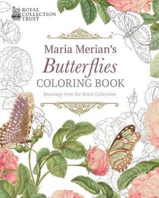 Maria Merian's Butterflies Coloring Book, Arcturus Publishing ...