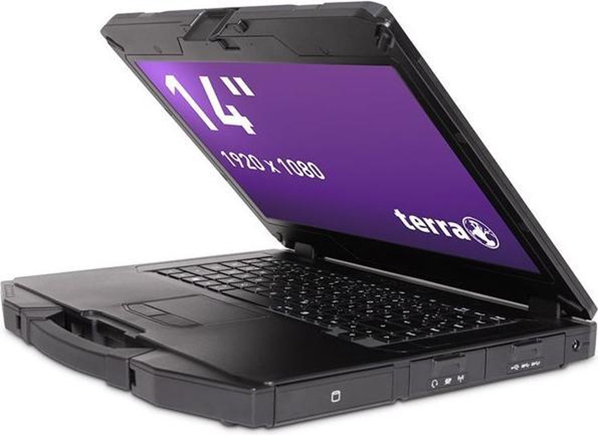 Terra Mobile Industry 1432 14" rugged laptop, i5-8250U, COM poort ...