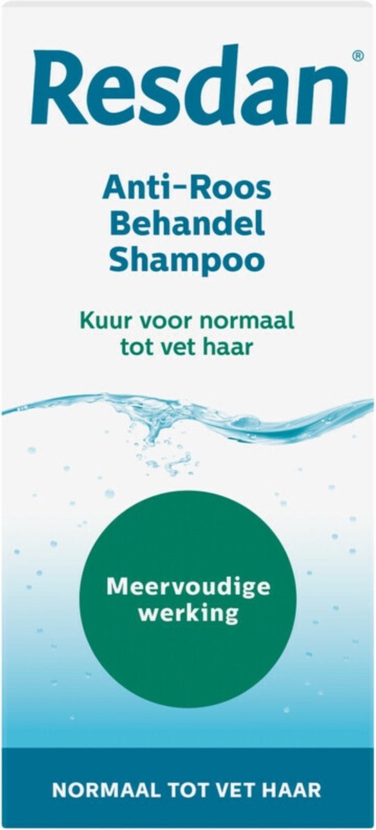 Resdan Anti-Roos Shampoo Normaal tot Vet Haar 125 ml | bol.com