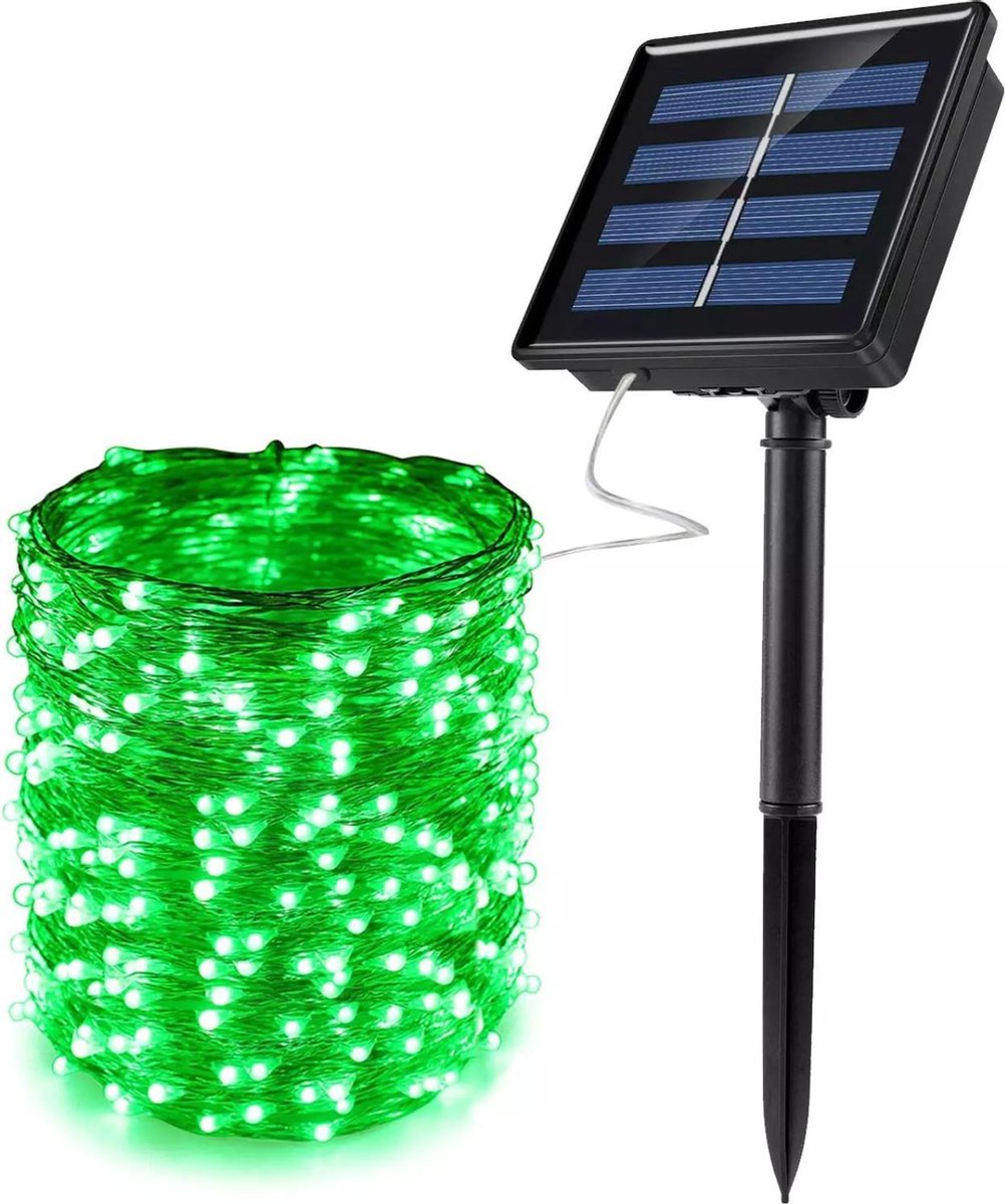 Lichtslang - Zonne energie - Kerstverlichting buiten - 20 meter - 200x ...