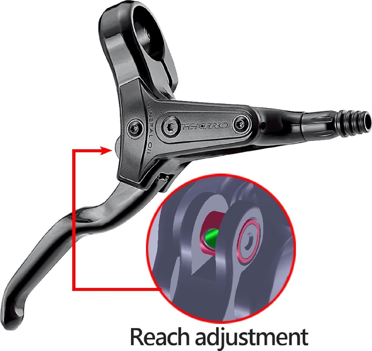 Tektro Remgreep Auriga Hd-m285 Links Aluminium Zwart | bol.com