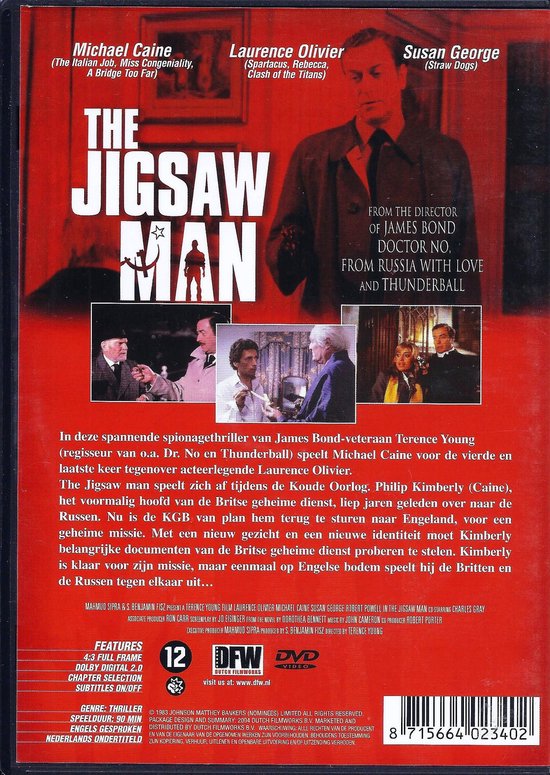 Speelfilm - Jigsaw Man (Dvd), Laurence Olivier | Dvd's | bol